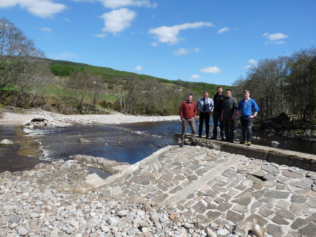 End of semester field visit – the re-watered River Garry (Perthshire ...