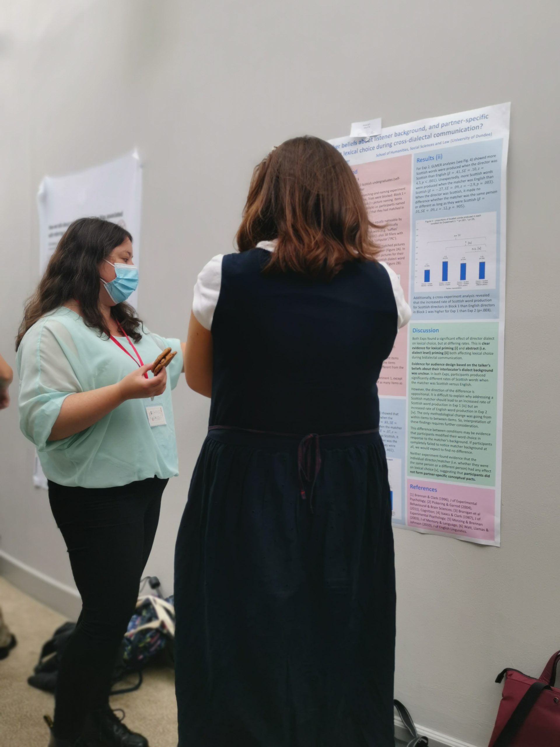 Eleanor Heggdal Lønes presents her PhD research at AMLAP conference ...