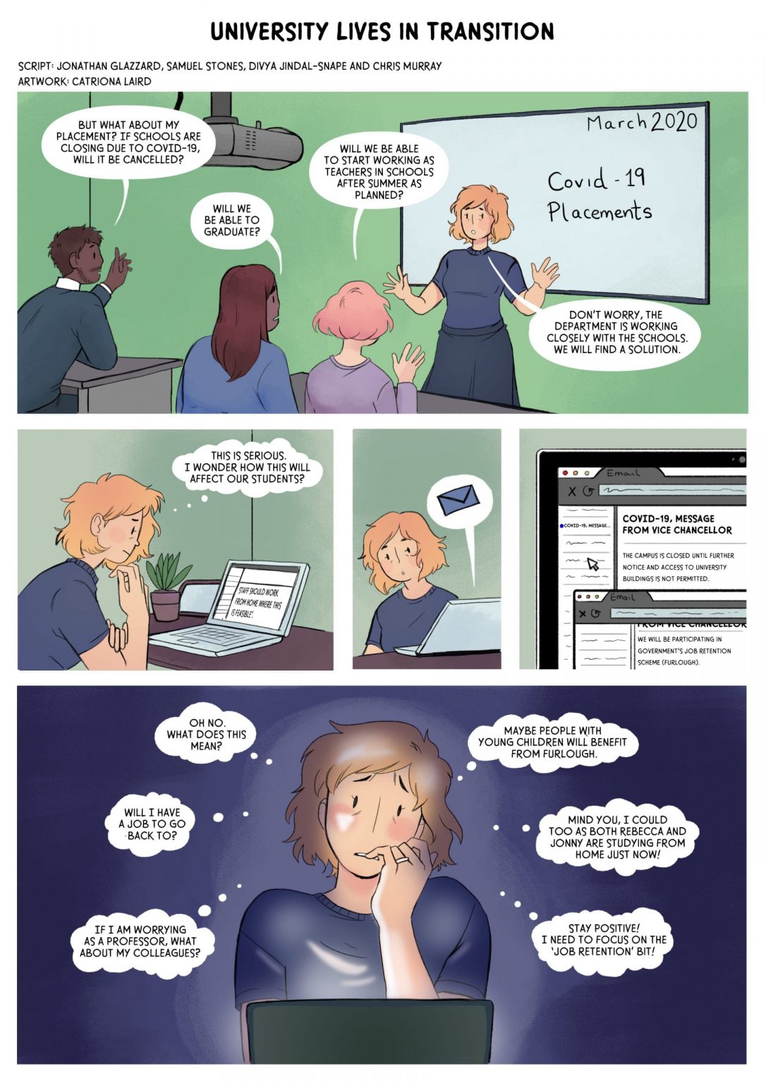 Blog 20. Impact of COVID-19: University lives in transition (includes ...