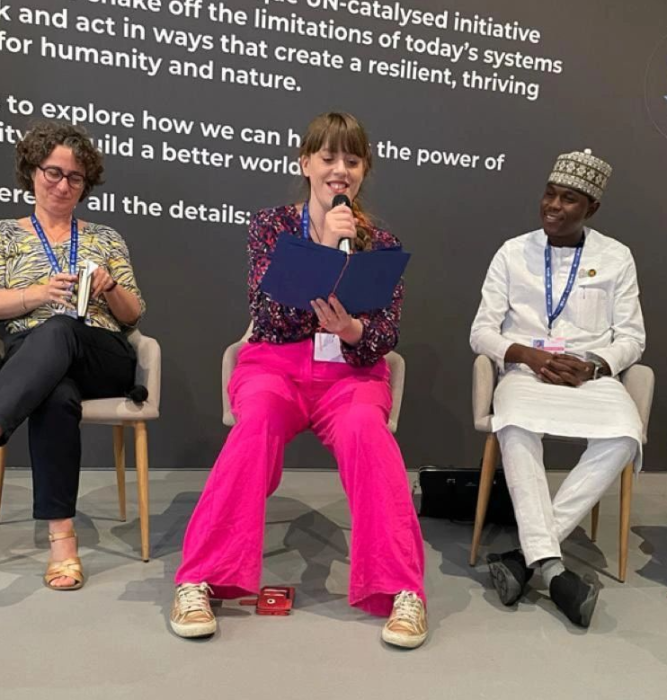 Urban ReLeaf inspired poem at COP28 UAE :: Urban Releaf - Innovating ...